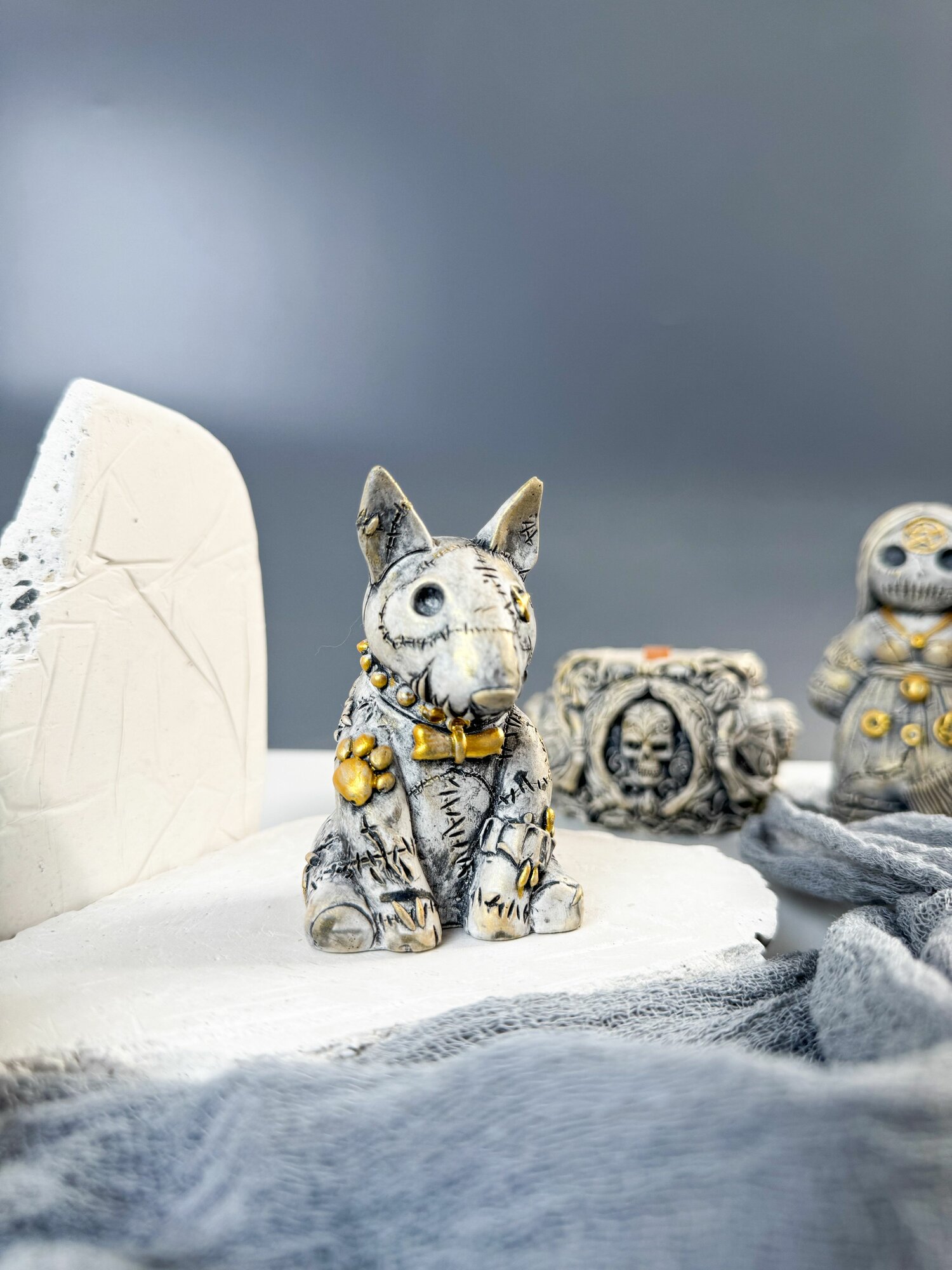 Фигурка кукла Вуду Бультерьер