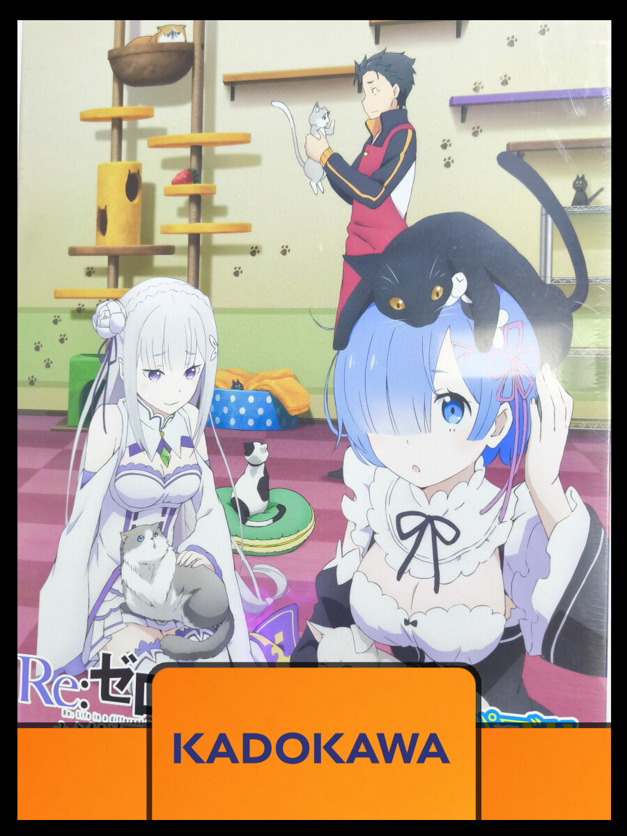 Оригинальный пазл из Японии по аниме Re: ZERO 1000 деталей 75х50