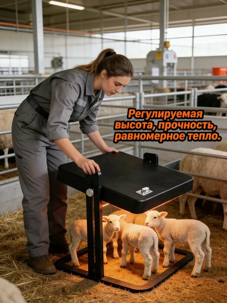 Термостатический брудер для цыплят и утят, быстрый нагрев, вилка EU 220 В.