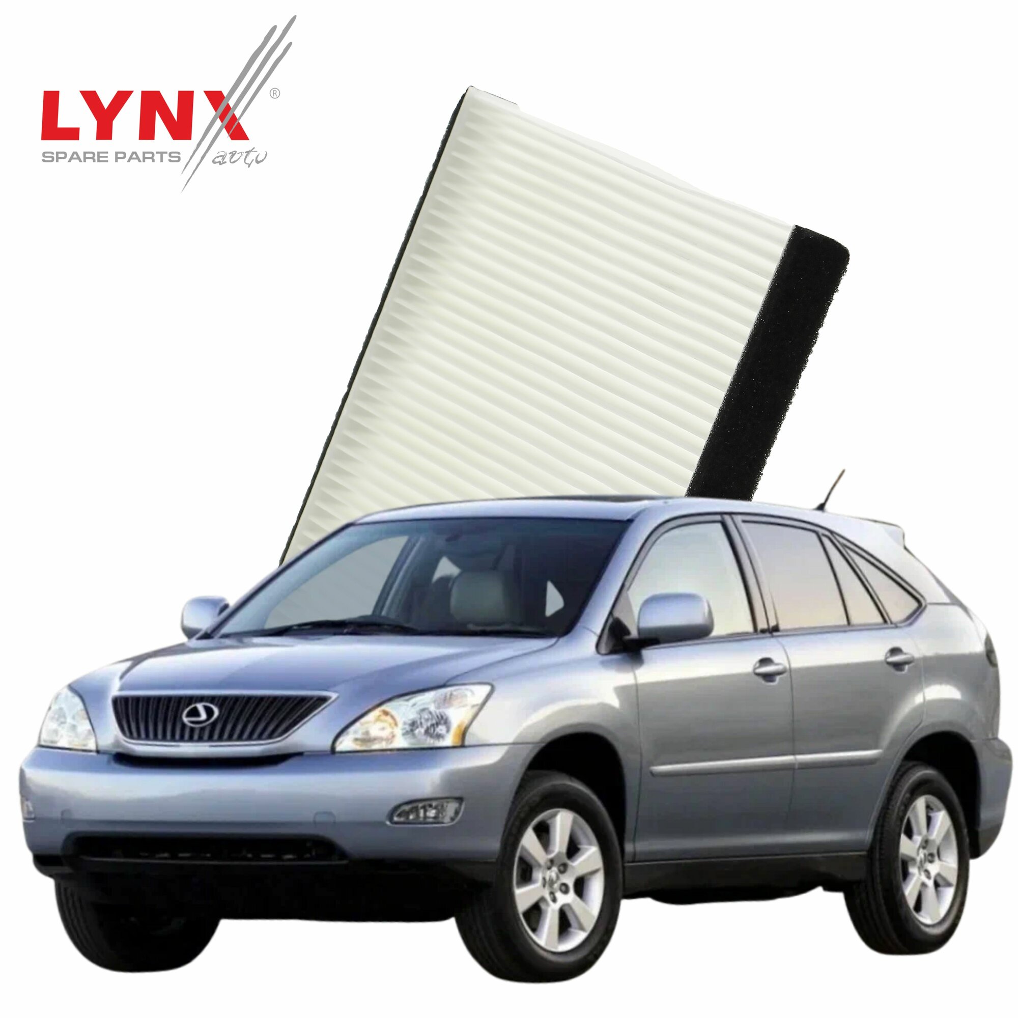 Фильтр салонный Lexus RX350 (2) / Лексус РХ350 2006 2007 2008 2009 / 1шт LYNXauto