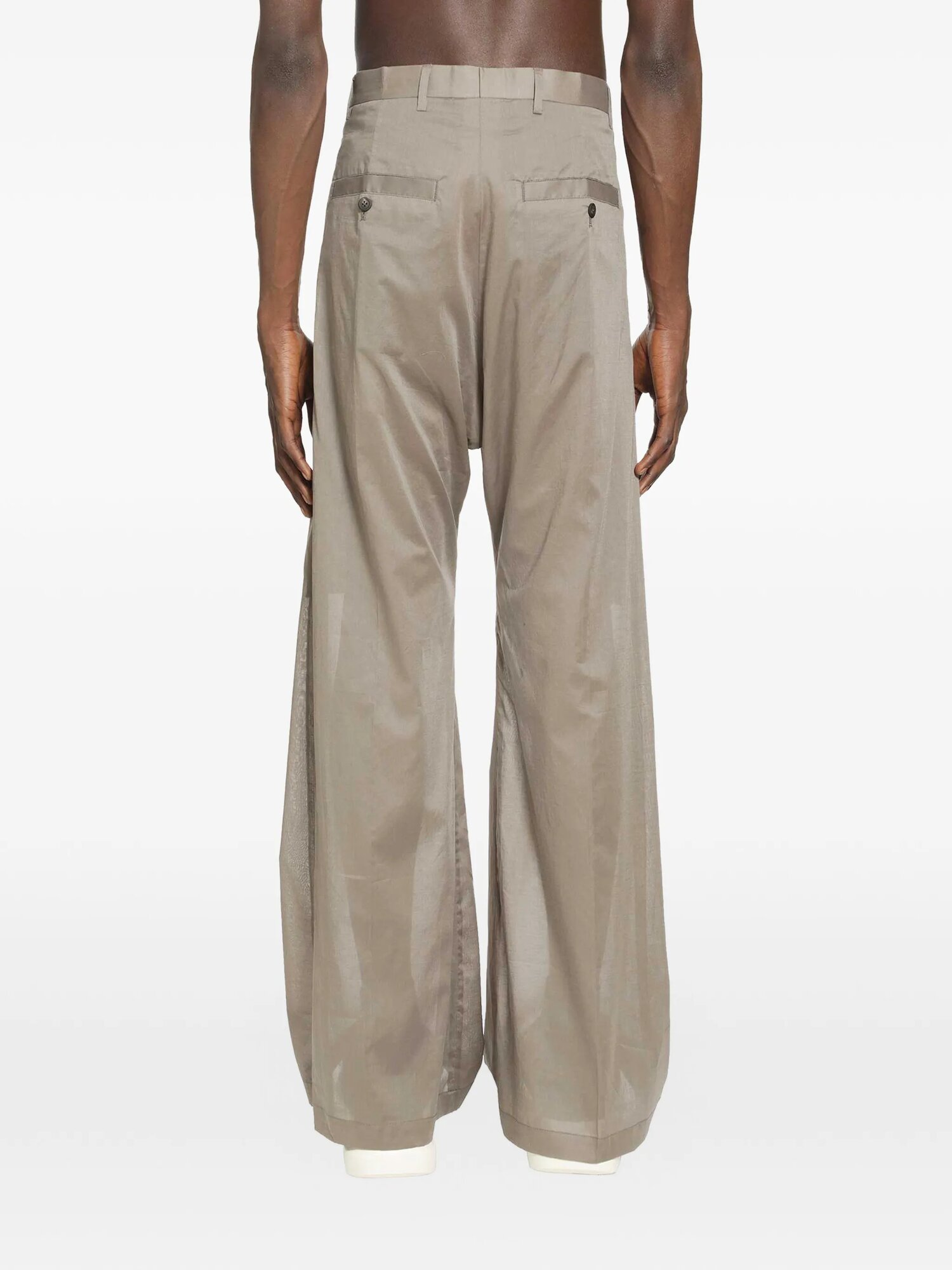 Брюки Rick Owens Tailored wide trousers, размер 50, разноцветный — фото 1