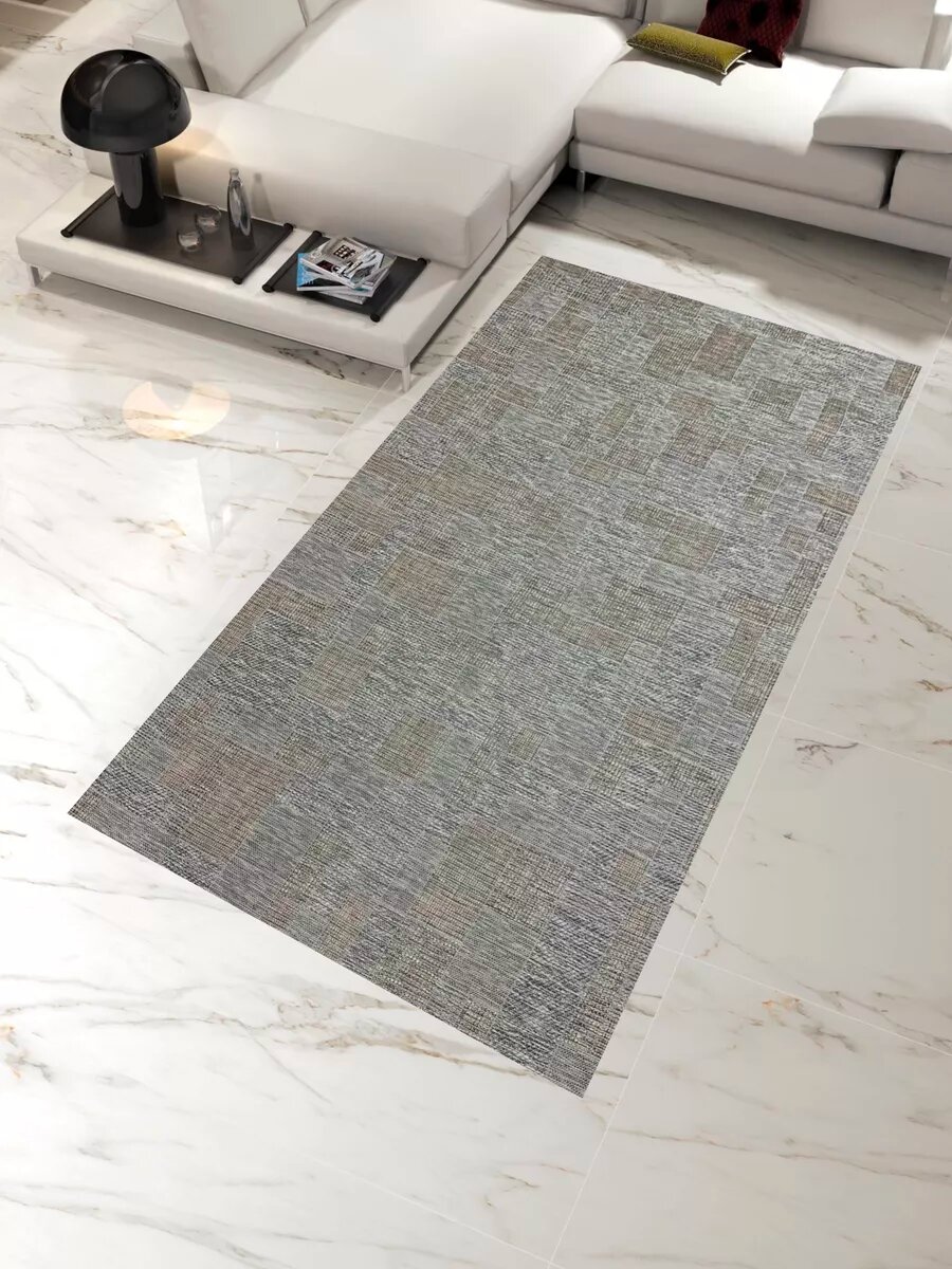 Ковер комнатный / дорожка-циновка напольная / размер 80х500 см