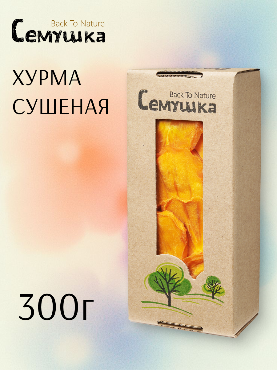 Хурма сушеная "Семушка" - Back to Nature, Азербайджан, 300 г