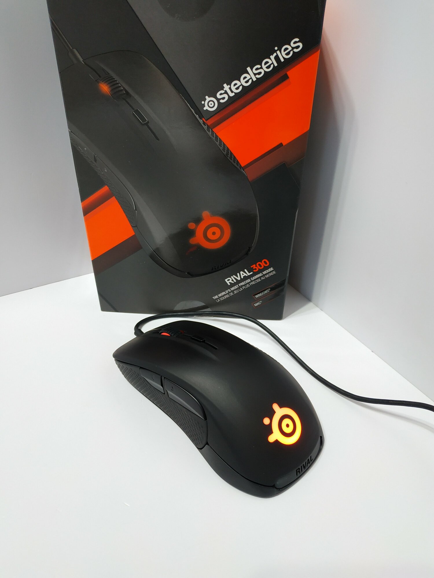 Мышка игровая SteelSeries Rival 300