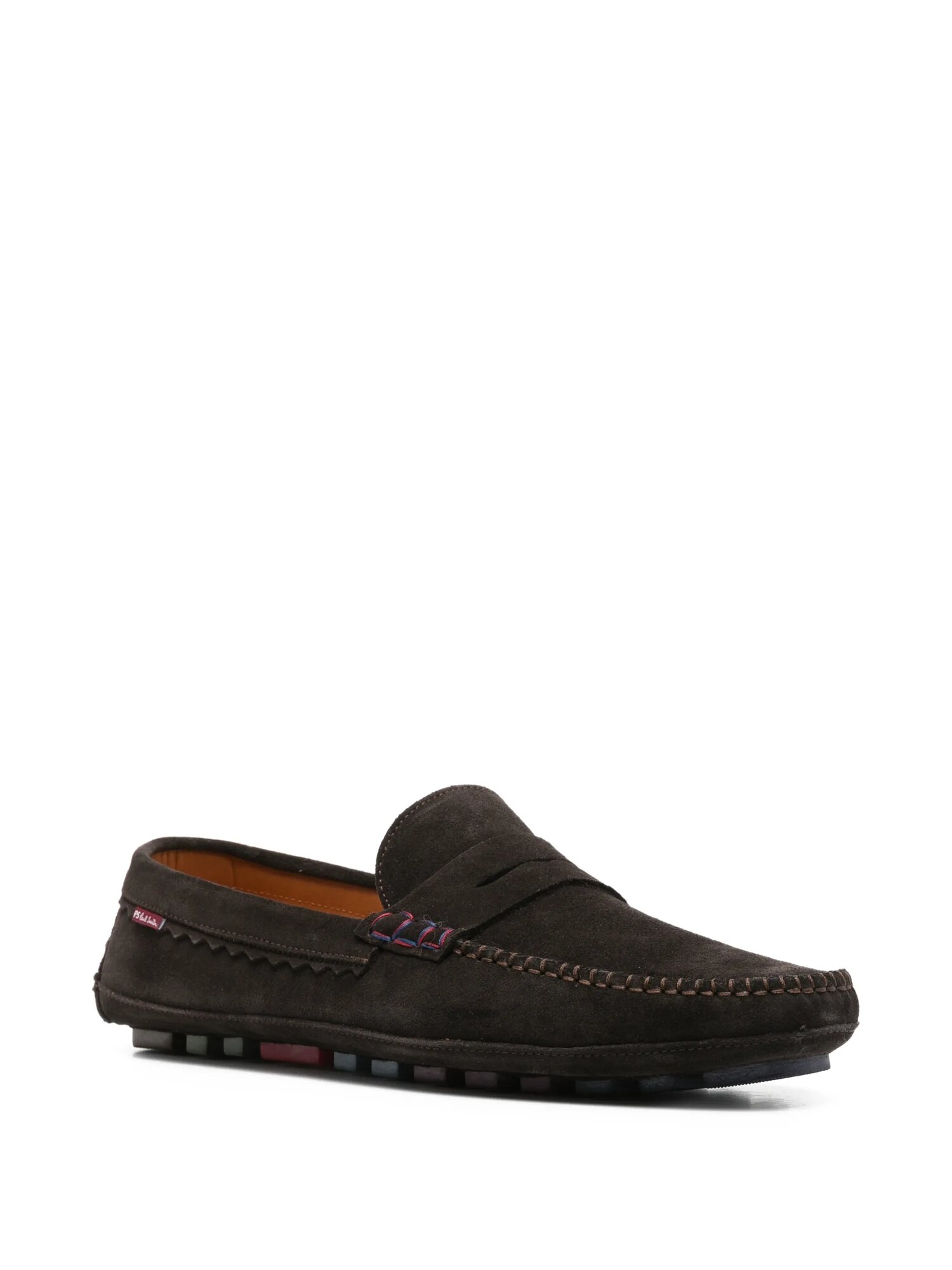 Лоферы Paul Smith Penny stitching loafers, размер 8, brown — фото 1