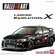Сборная модель AOSHIMA 1/24 Mitsubishi Lancer Evolution X (черный матовый) для в...
