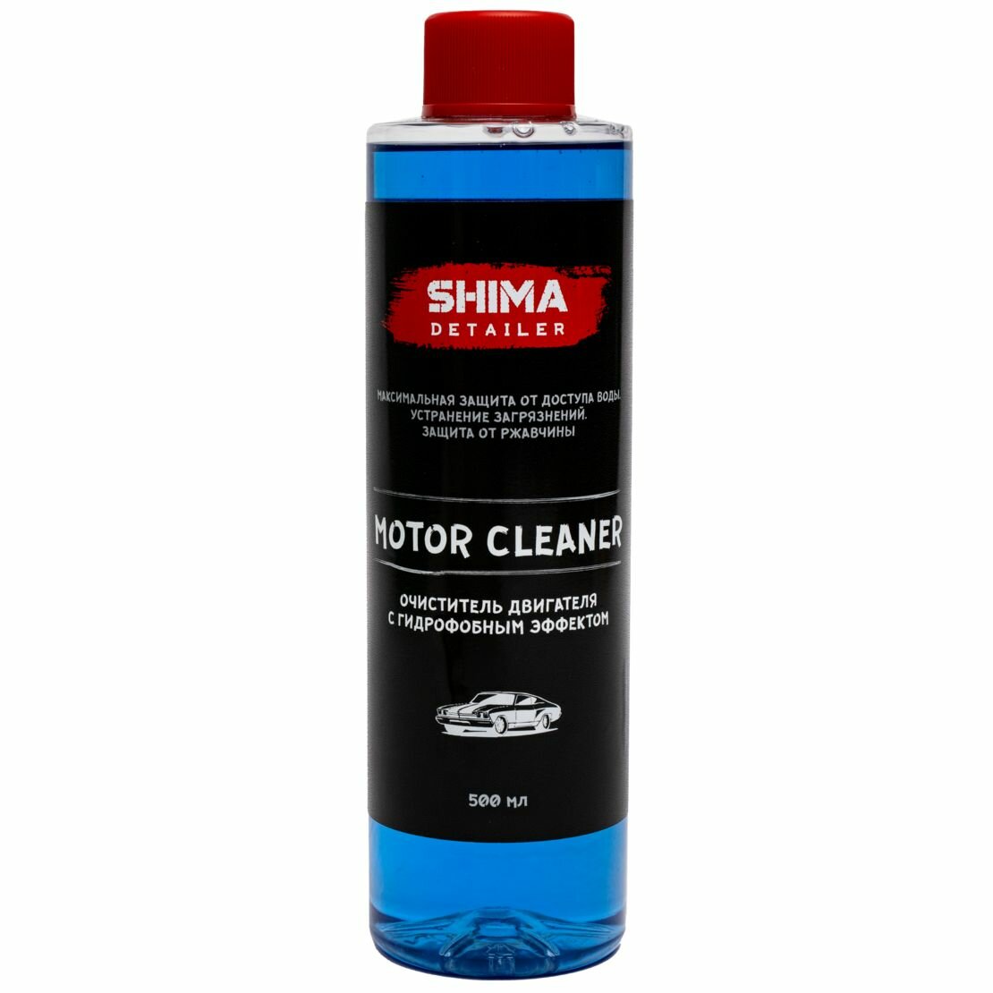 Очиститель двигателя SHIMA MOTOR POWER GEL , гидрофобный, мощный, гель, 500мл, для любой техники