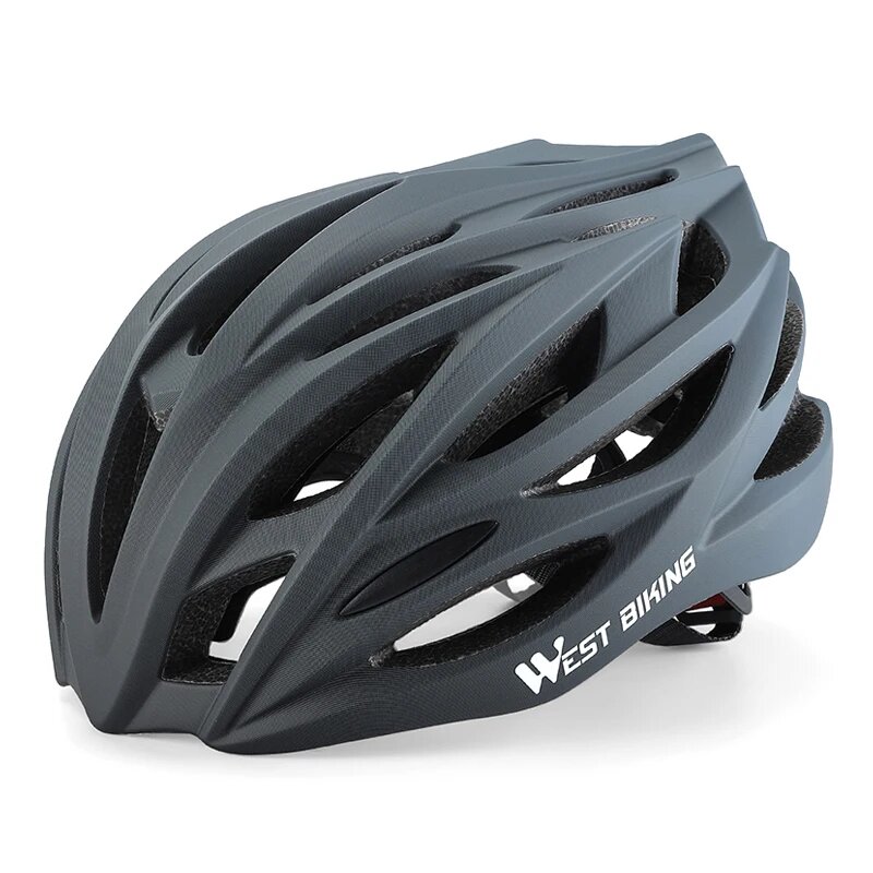Велошлем West Biking черный, Gradient Black