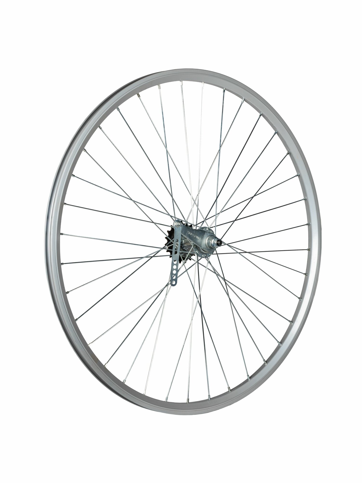 Колесо велосипедное 28 дюймов заднее в сборе VelRosso двойной алюминиевый обод, втулка