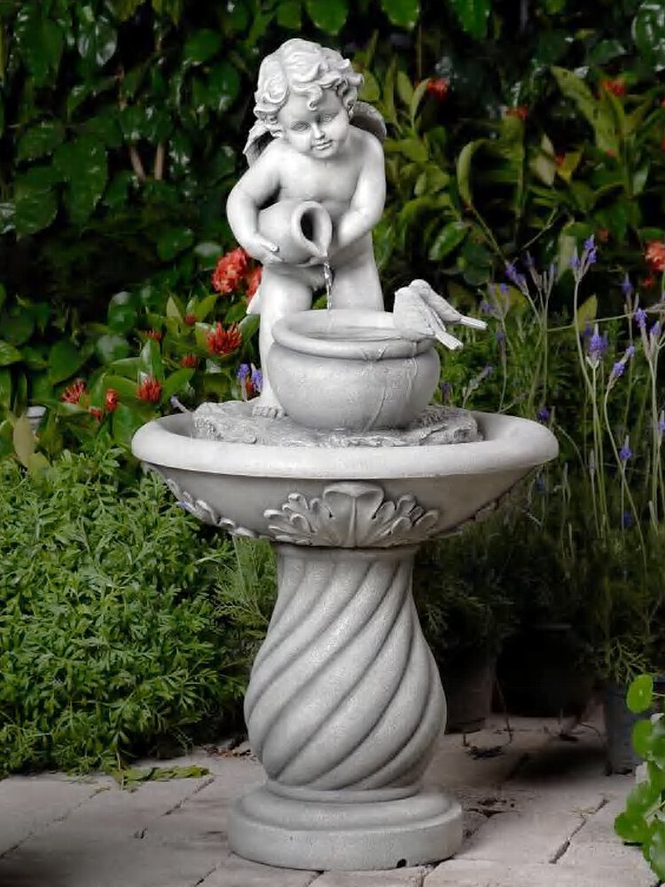 Декоративный фонтан Waterfall "Нектар", полистоун, высота 86 см