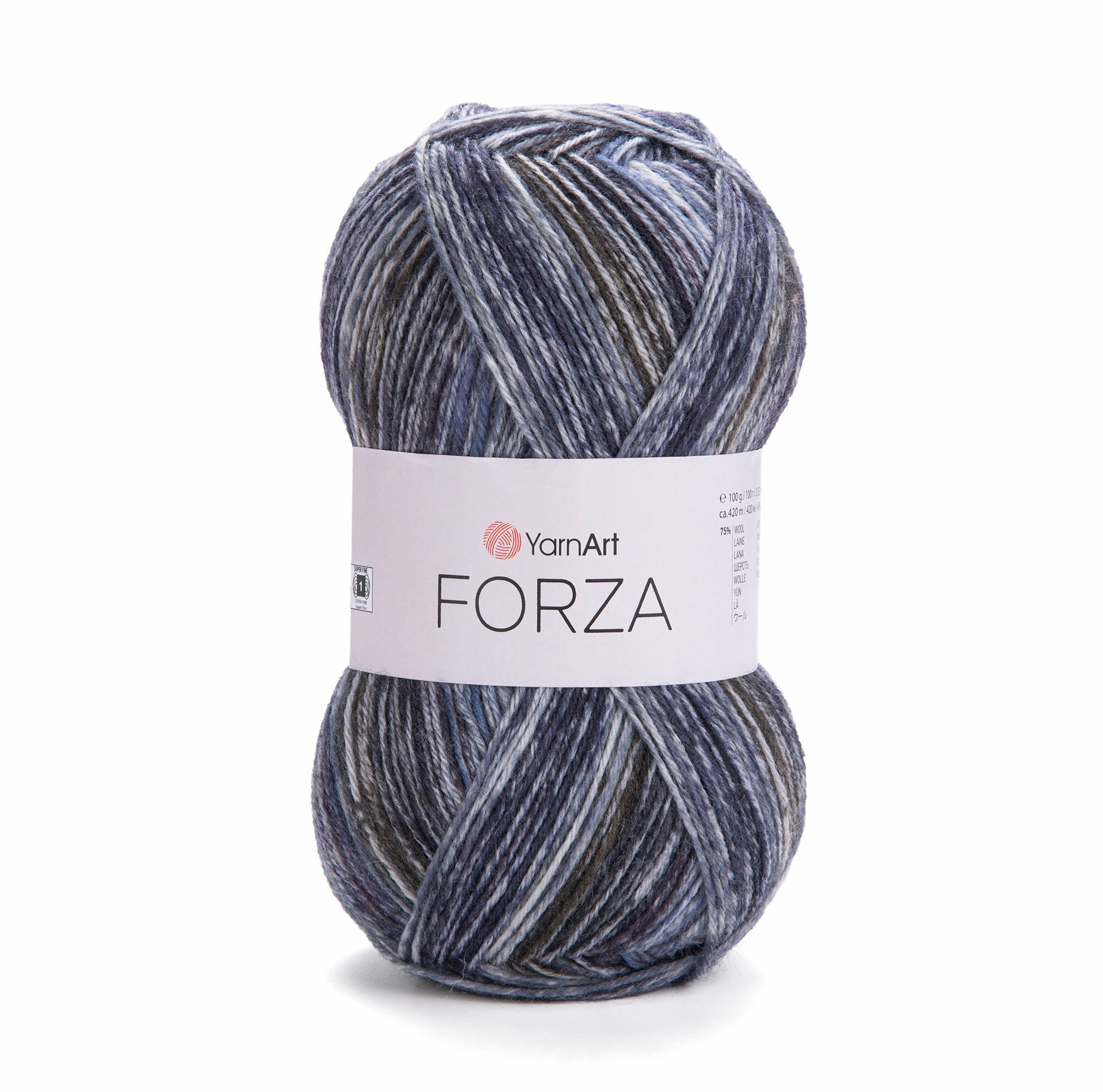 Пряжа YarnArt Forza 2606 (5 мотков по100г/420м)