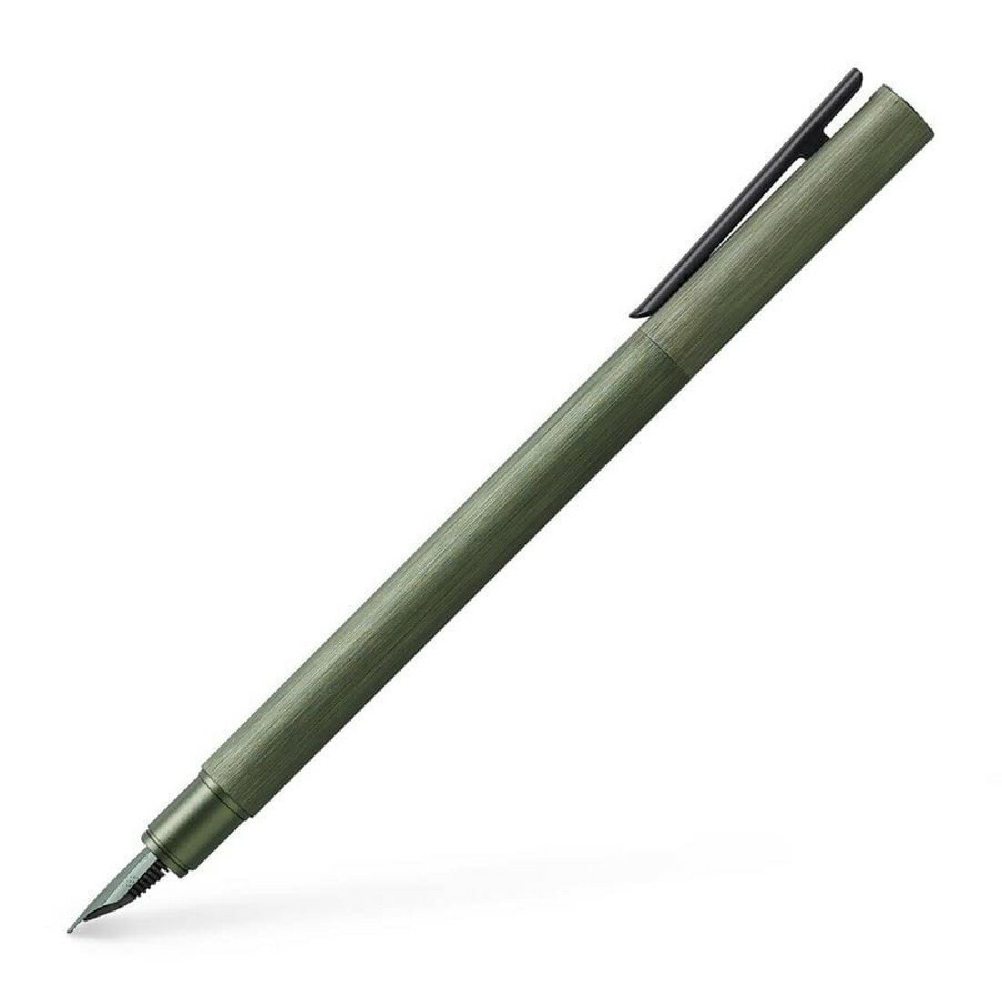 Ручка перьевая FABER-CASTELL Neo Slim Aluminium fountain pen, перо EF, оливковый