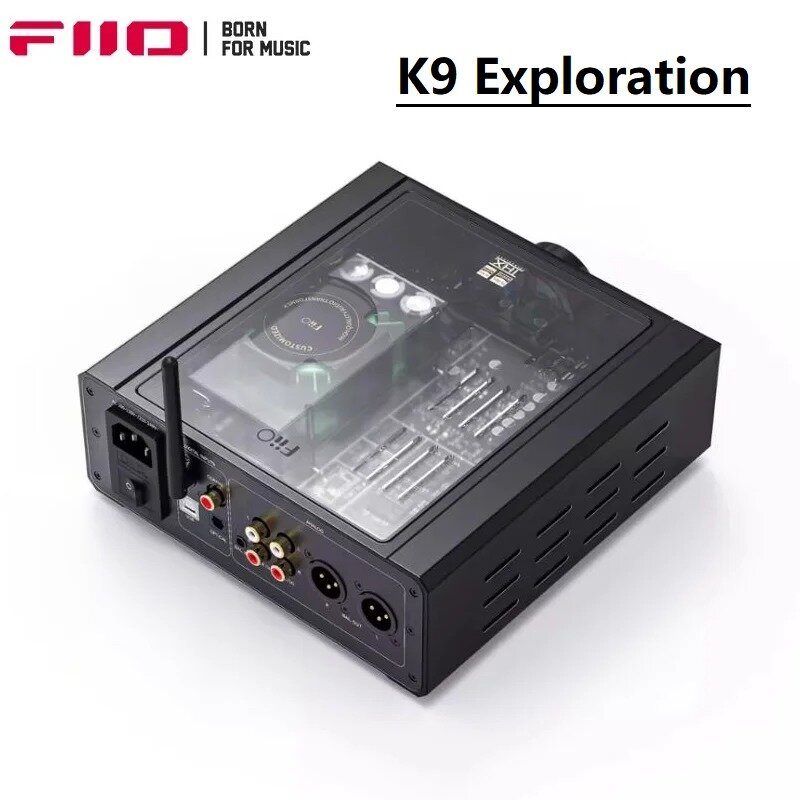 Fiio K9 Exploration Настольный усилитель для наушников Amp Usb Es9068as *2 Цап Hifi Аудио Thx Aaa 788 + Ldac Dsd512