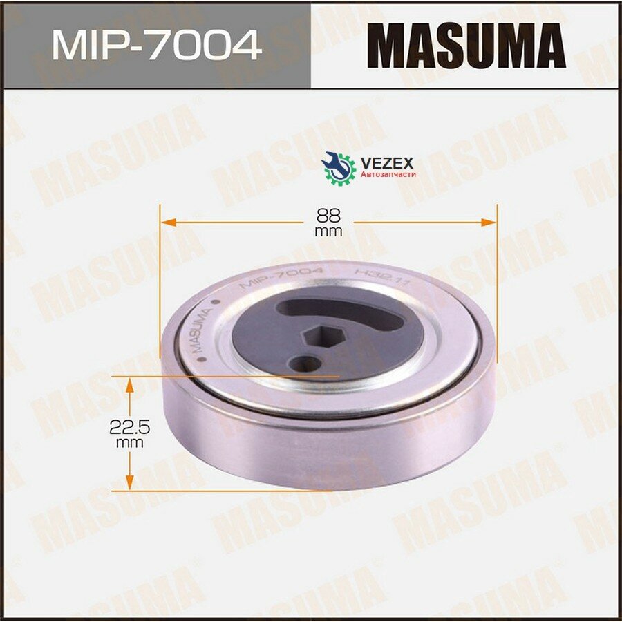 MASUMA MIP-7004 ролик натяжной!\ Toyota Brevis/Chaser 2.5 96-02
