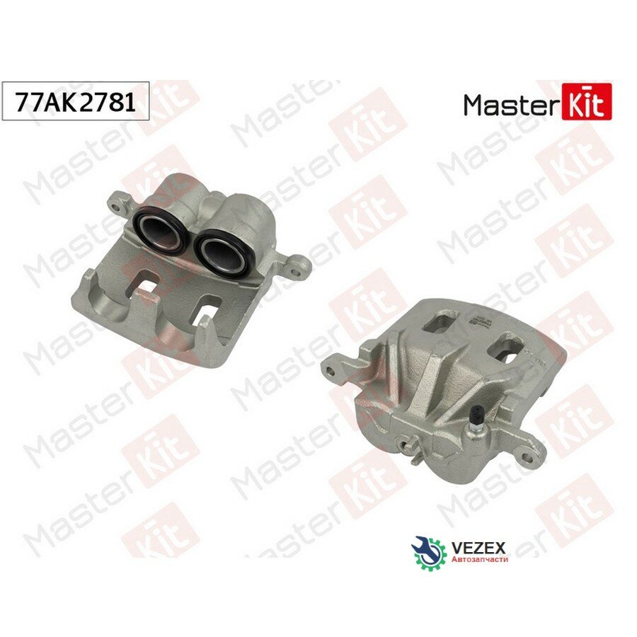 MASTERKIT 77AK2781 Тормозной суппорт перед. лев. Subaru FORESTER (SH_) 2007 - 77AK2781