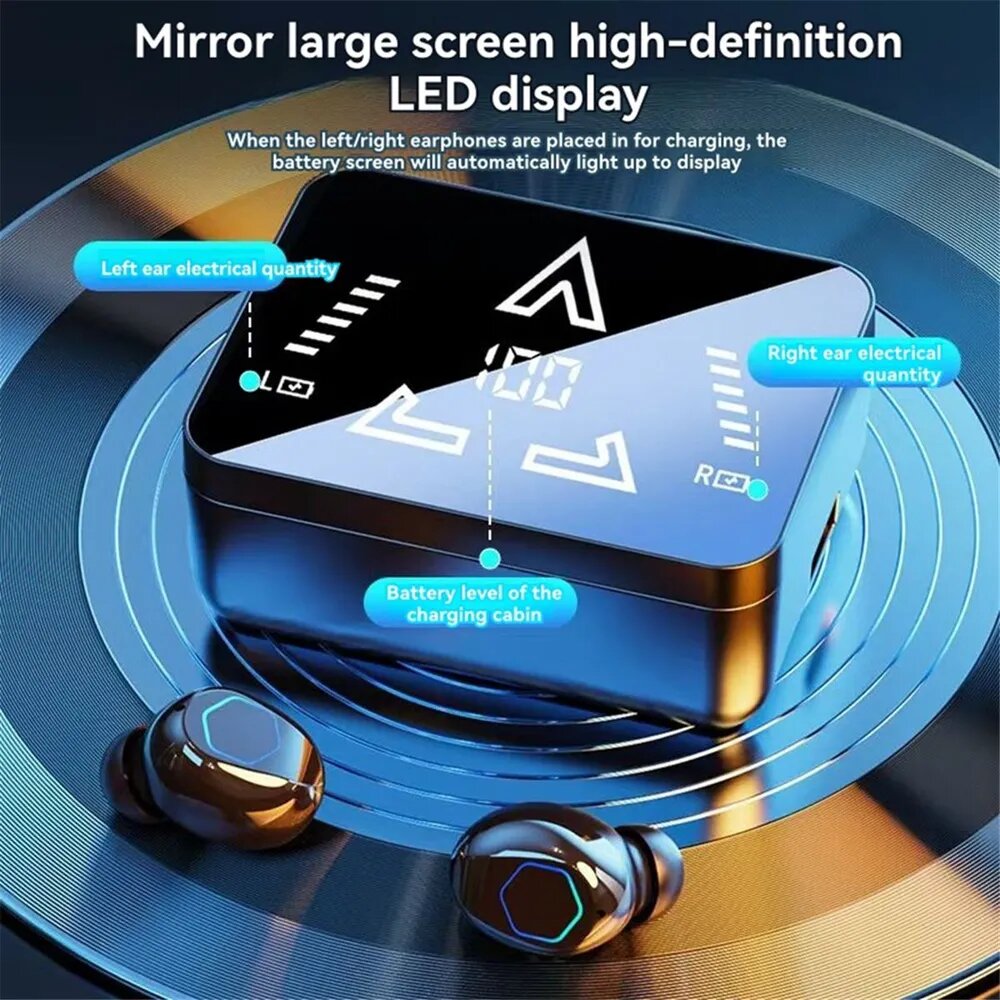 Переводчик языка M48 Pro, умные наушники с высокой точностью, 144 языка, беспроводное Bluetooth-устройство с двусторонней связью, белые