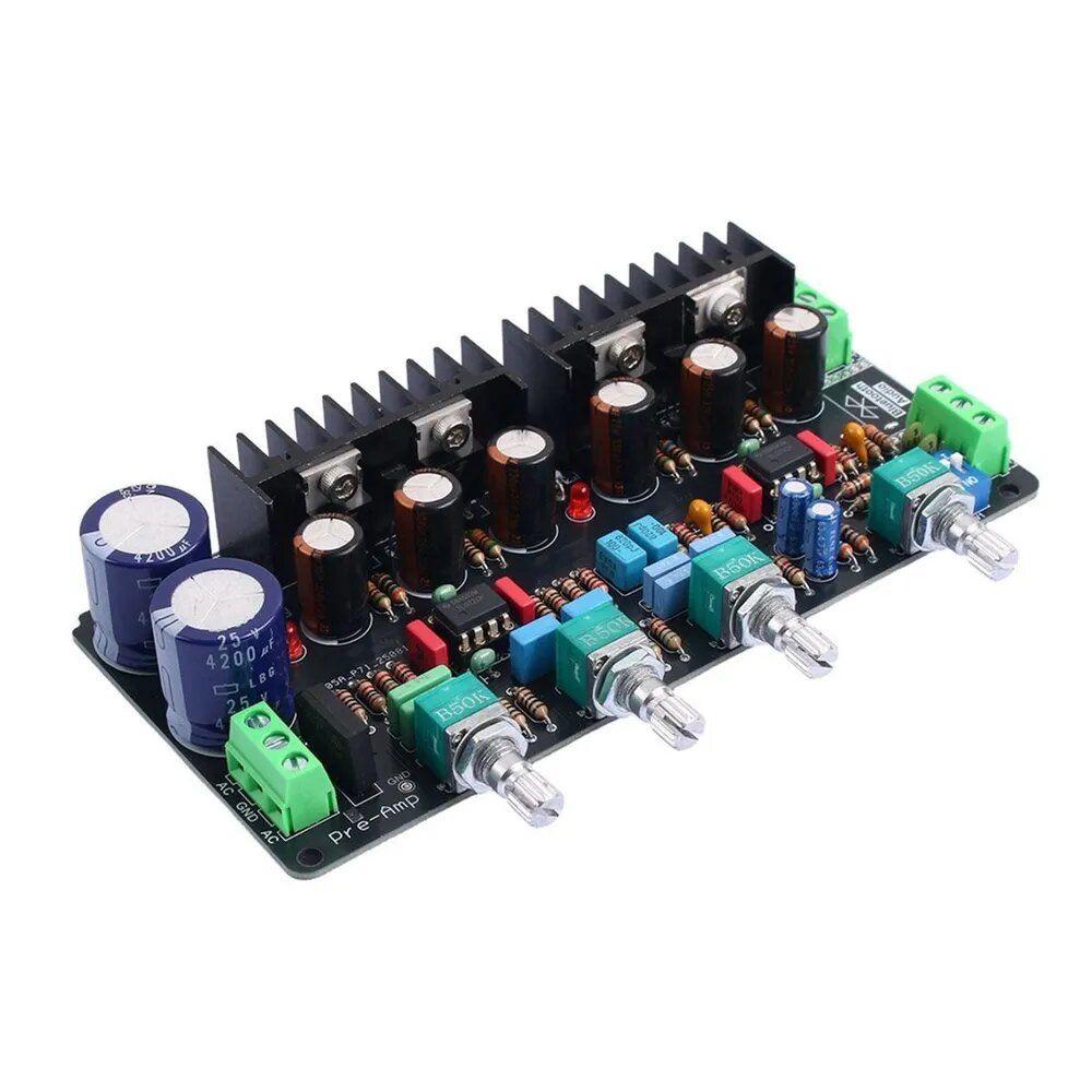 Bluetooth HIFI Усилитель, Предусилитель, Аудиоплата, Операционный Усилитель 58AG92M