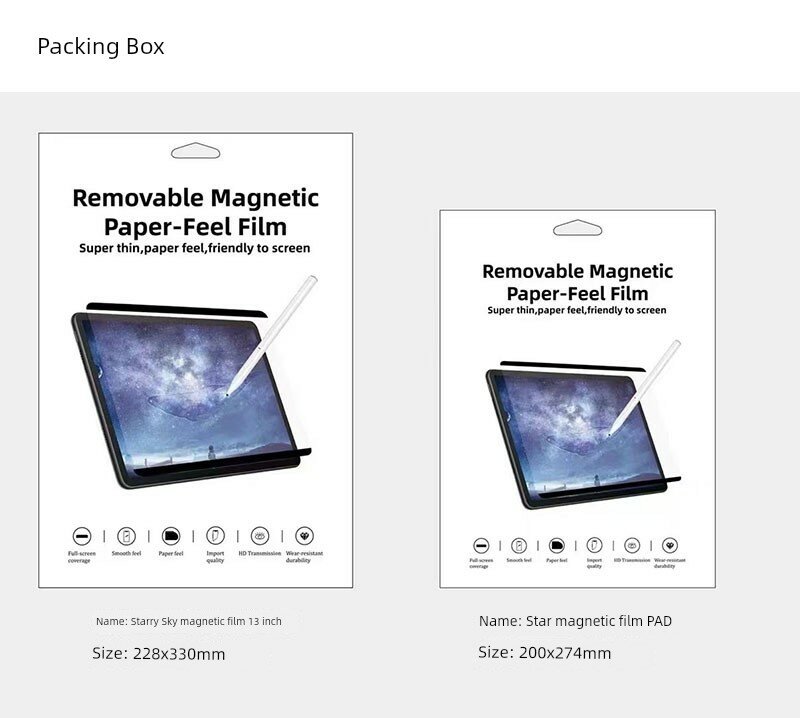 Магнитная пленка для iPad, имитирующая бумагу, для планшета Pro11, пленка для рисования с эффектом бумаги, 10.9,