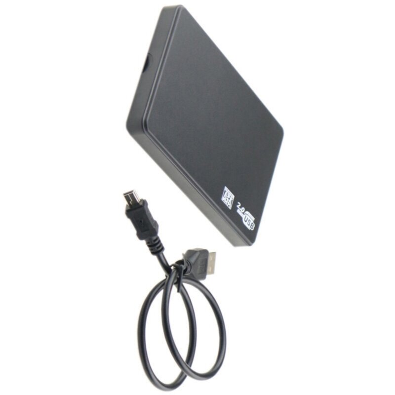 USB2.0 2,5-дюймовый корпус для внешних жестких дисков. Простая установка. Корпус жесткого диска. Передача данных для ПК.