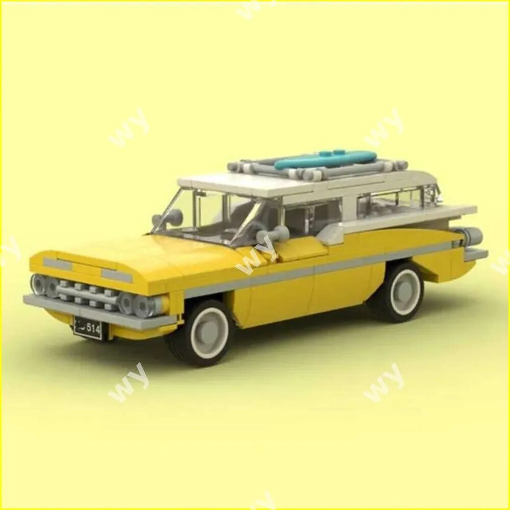 Ретро Пикап Speed Champion бестселлер, пластиковый конструктор, 35x25x5 см