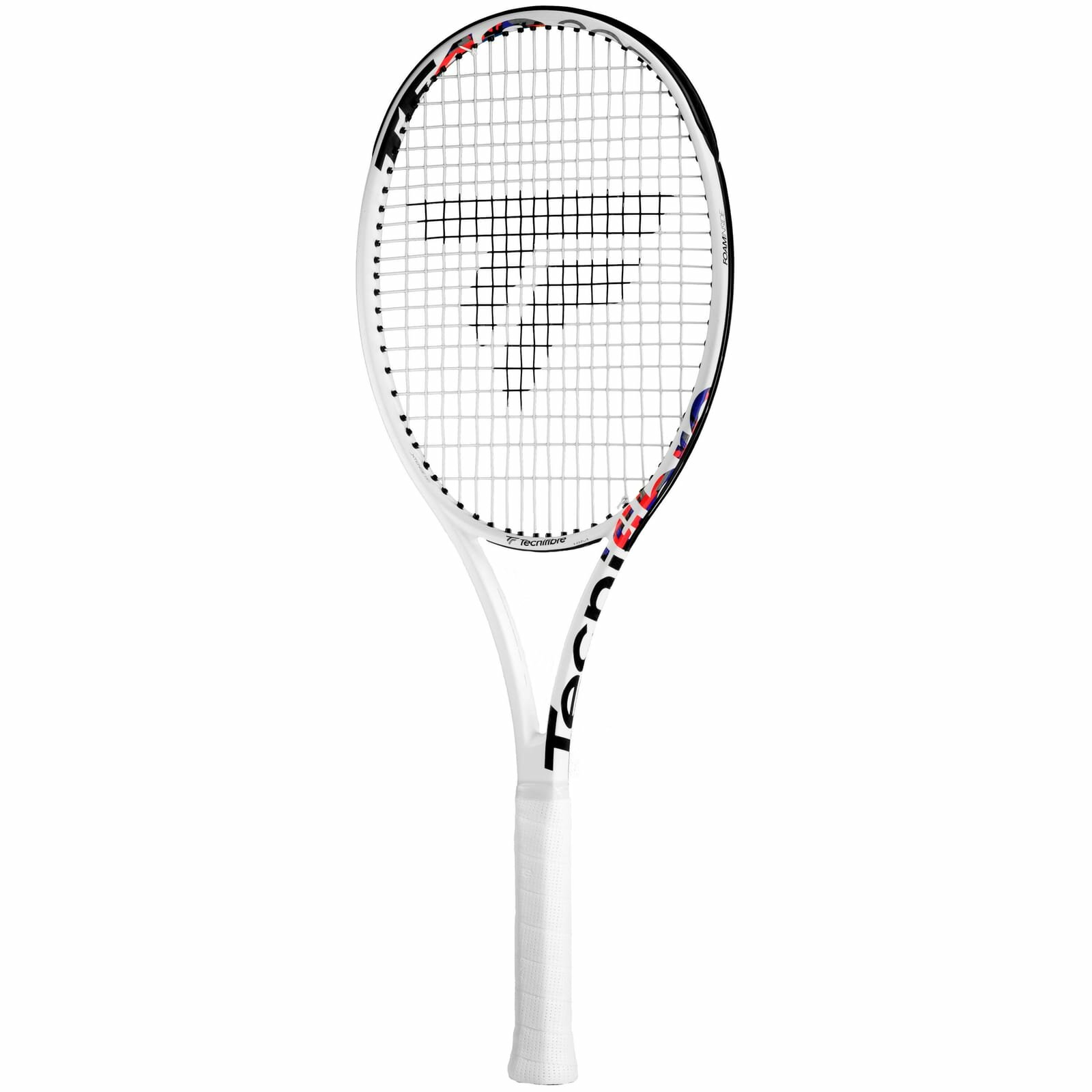 DECATHLON ракетка для большого тенниса tecnifibre tf40 305 18m, бело-черный, grip 3