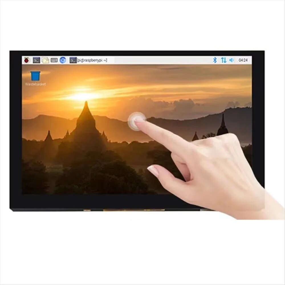 5-Дюймовый 1024x600 Внутренний -Совместимый IPS ЖК-Модуль Монитора Дисплей