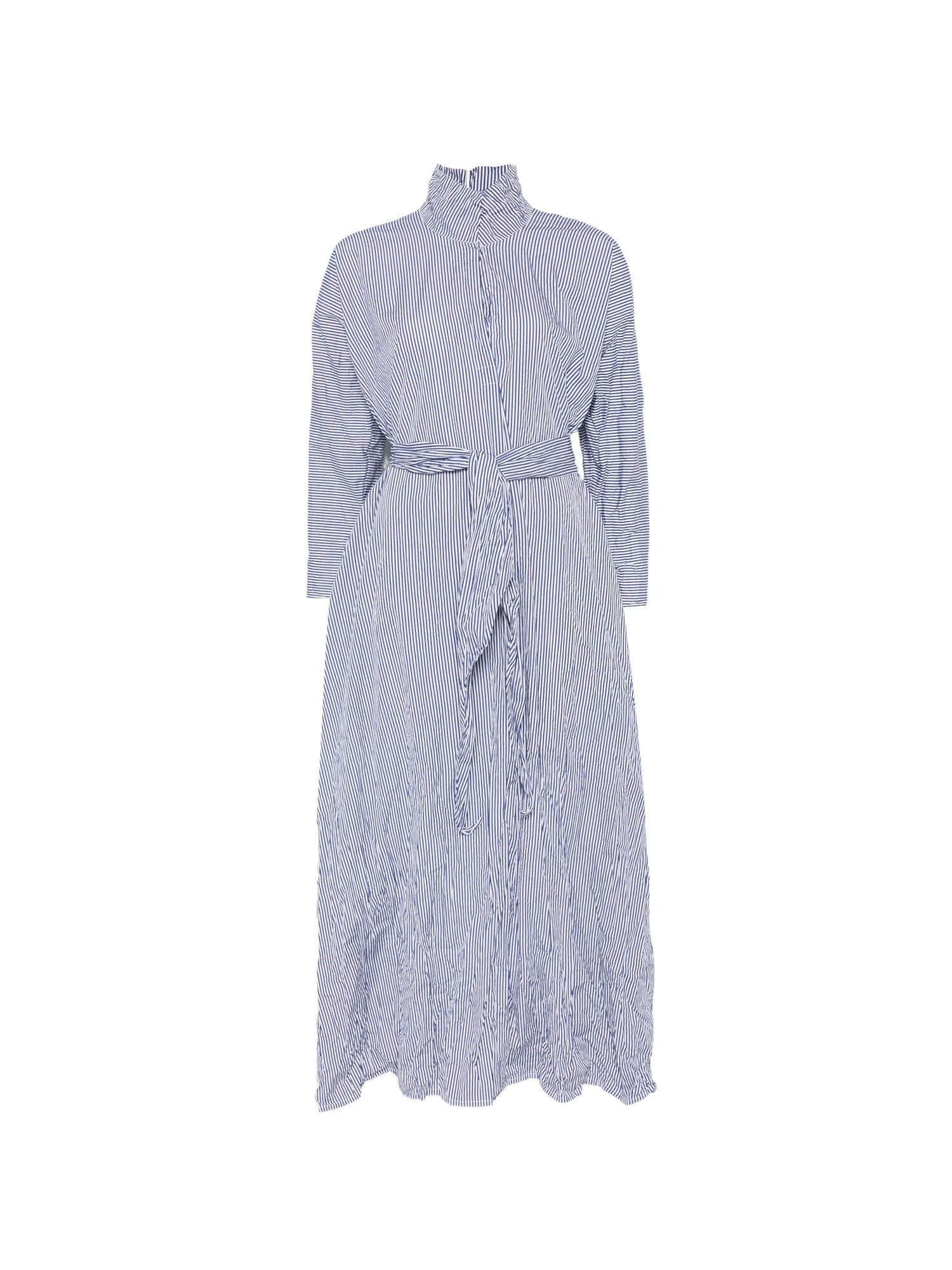 Платье Striped funnel-neck maxi dress