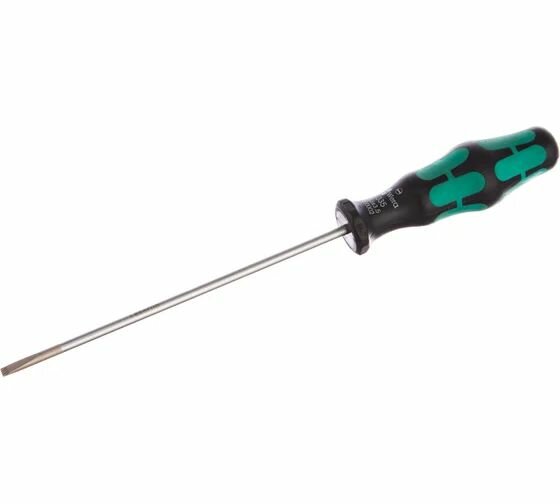 Отвертка шлицевая WERA Kraftform Plus 335, 0.6x3.5x125 мм, 110002