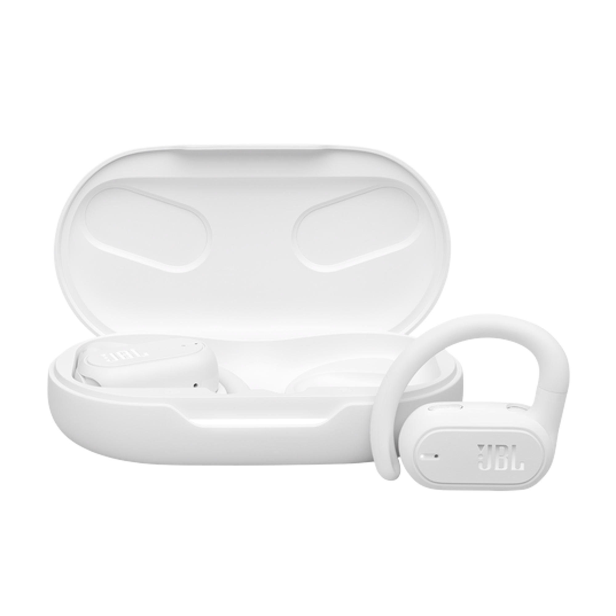 Беспроводные Bluetooth наушники JBL Soundgear Sense White- OWS Беспроводные открытые спортивные наушники