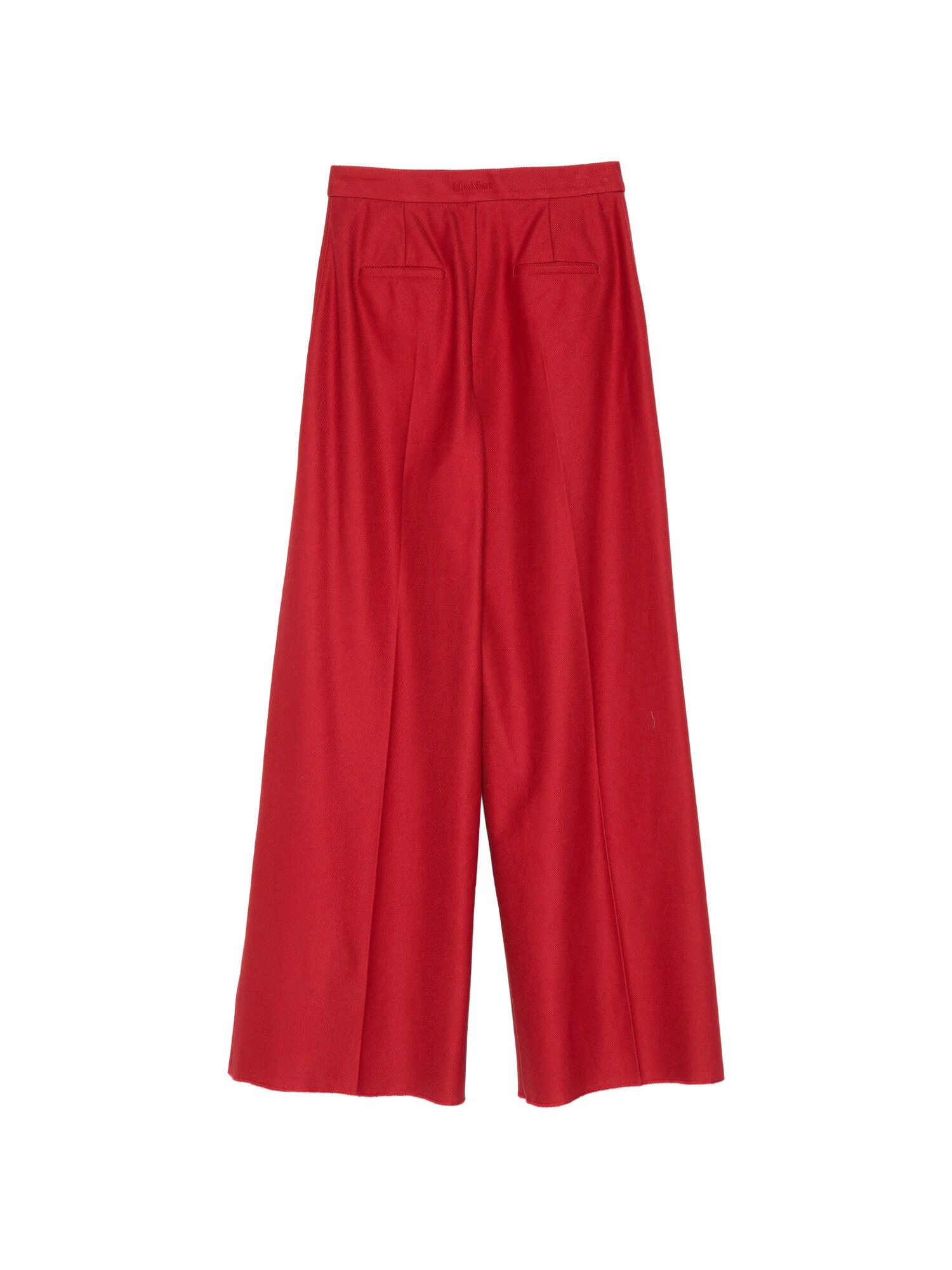 Брюки Max Mara Wide-leg trousers, размер 44, red — фото 1