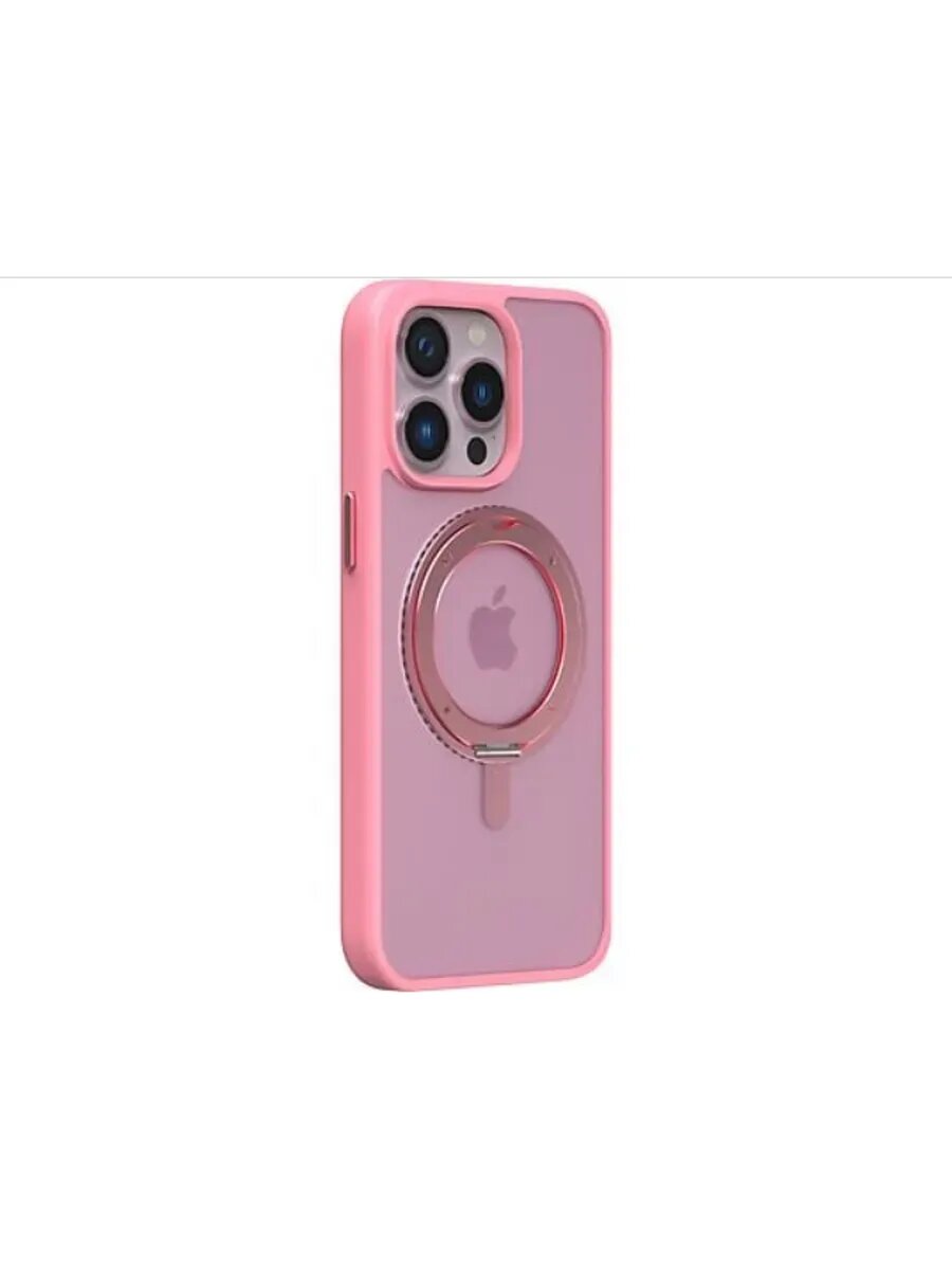Чехол для iPhone 15 Pro Max 6.7" Dynamic Metal - Pink