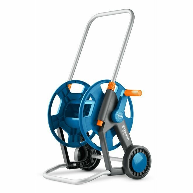 GRINDA HC-45, для шлангов 45м x 1/2" и 20м х 3/4", усиленные колёса, телескопическая ручка, катушка для шлангов ProLine (8-428425)