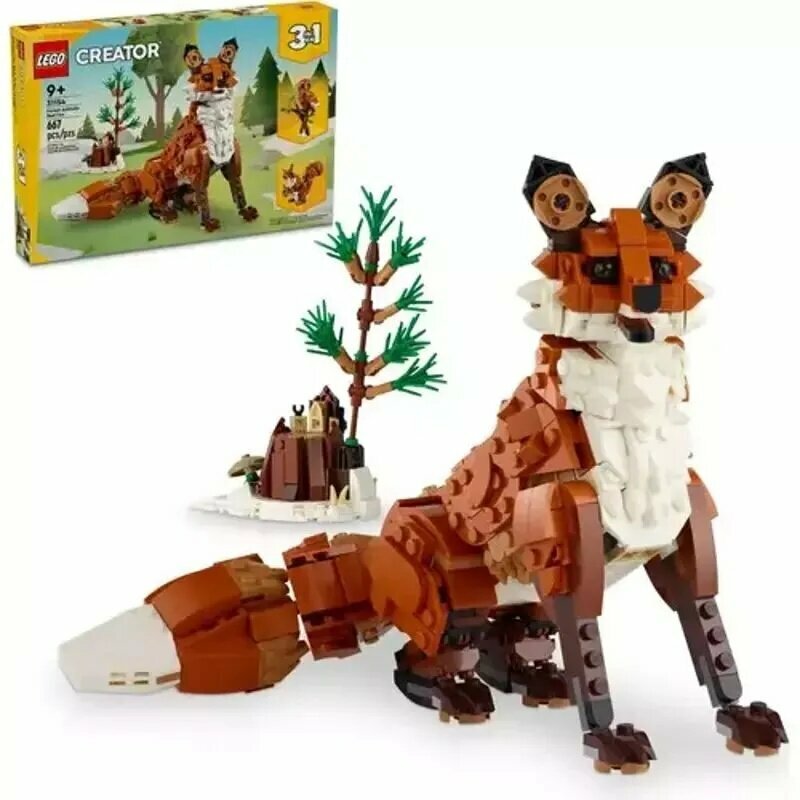 Lego Создатель Лесные животные: Рыжая лиса 31154