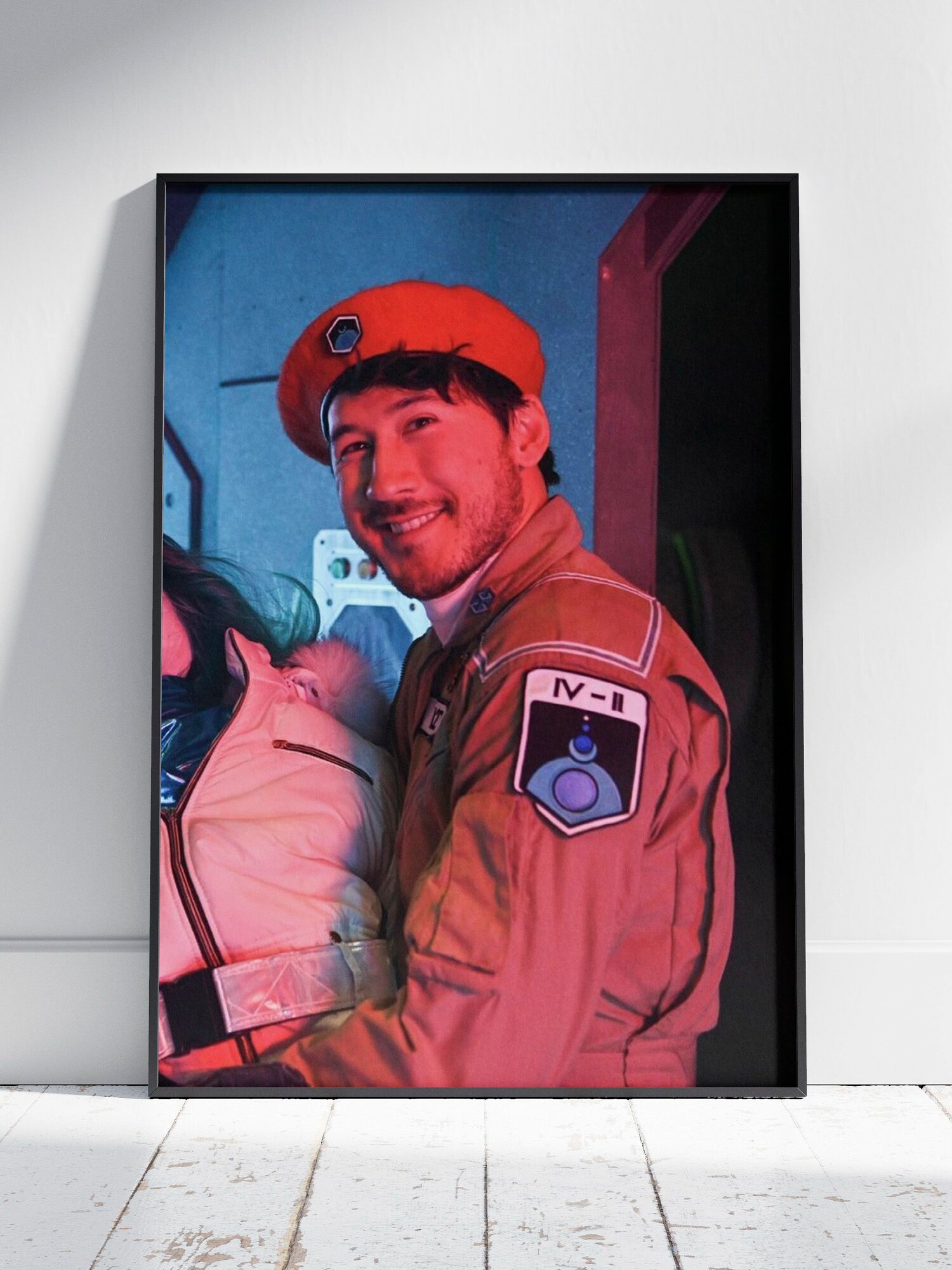 Плакат на стену для интерьера В космосе с Маркиплиером (In Space with Markiplier 5) - Постер по фильму и кино формата A4 (21x30 см)