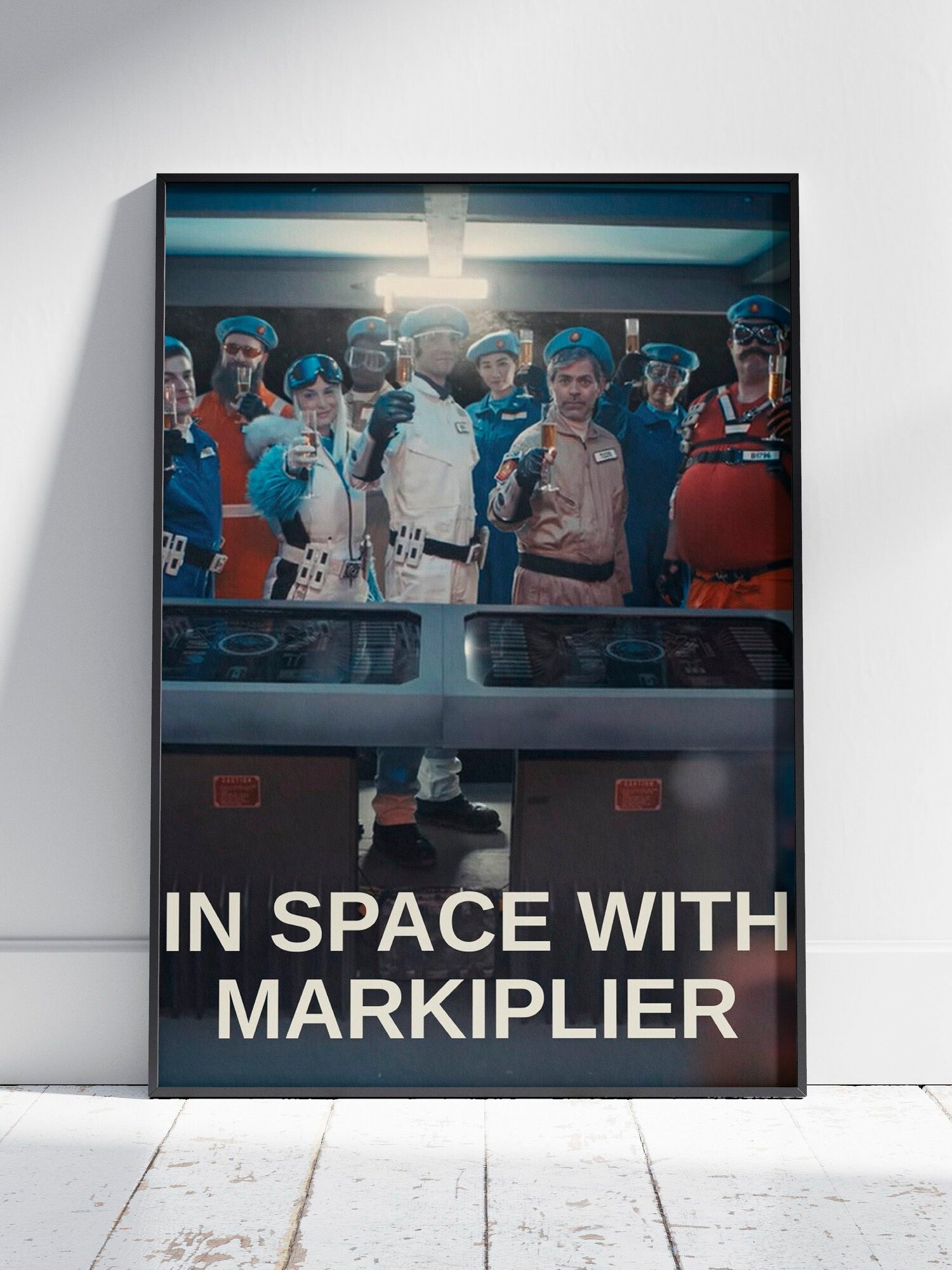 Плакат на стену для интерьера В космосе с Маркиплиером (In Space with Markiplier 7) - Постер по фильму и кино формата A4 (21x30 см)