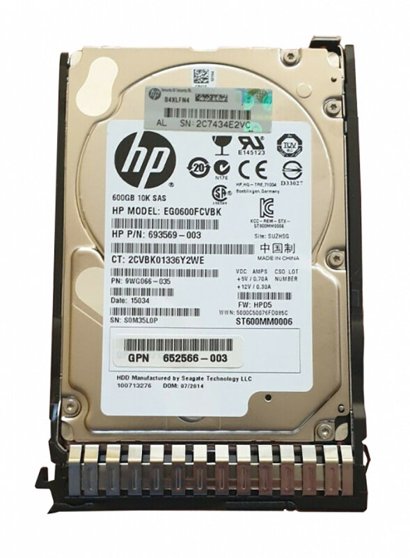 Жесткий диск HP 713964-001 600Gb SAS 2,5" HDD
