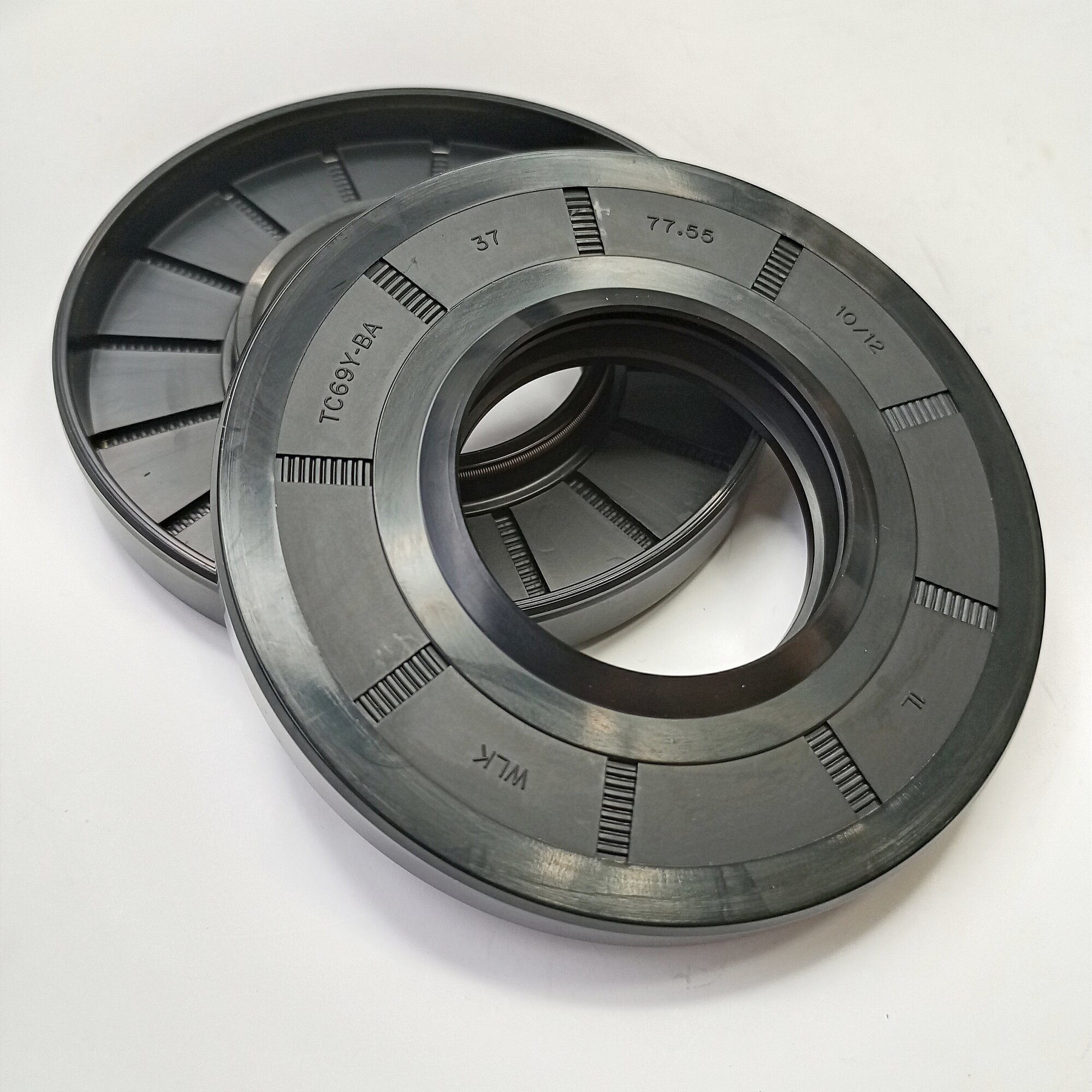 Сальник для стиральной машины 37x77.55x10/12 TC6Y-BA NBR-70-K/C/C WLK (манжета армированная)
