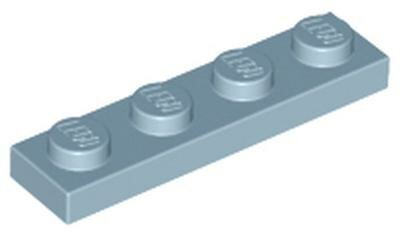 Деталь Lego 3710 Plate 1 x 4