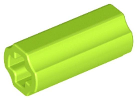 Деталь Lego 6538c Technic, Axle Connector 2L (Smooth with x Hole + Orientation)