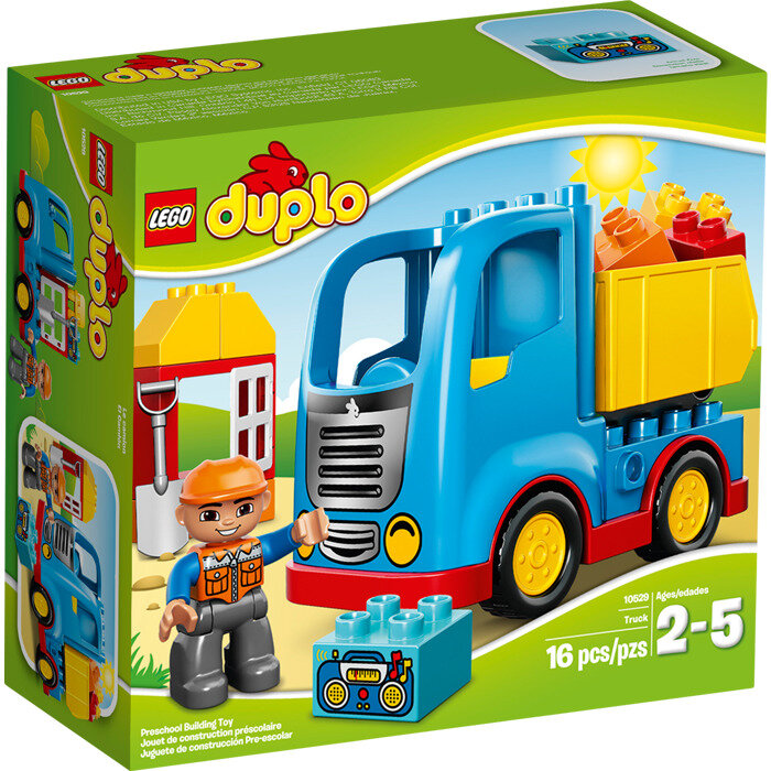 Конструктор LEGO Duplo Мой первый Грузовик (10529), 16 деталей