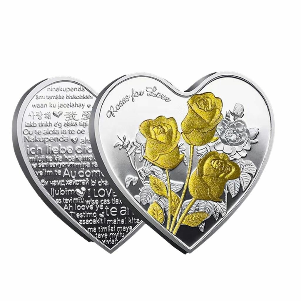 Сердечные монеты для свадьбы, - 3