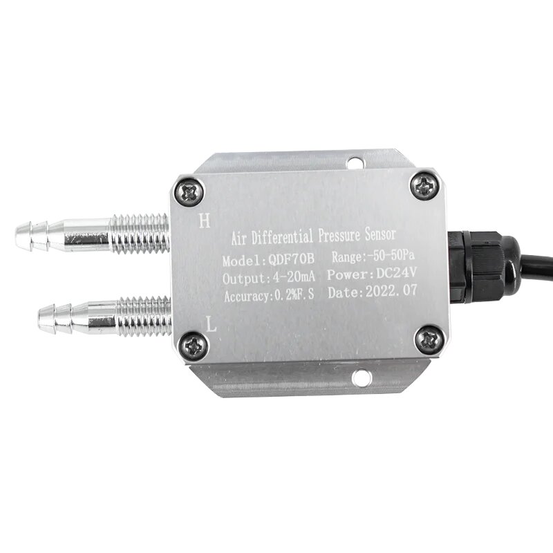 Датчик перепада давления воздуха -500pa - 500pa, RS485 Output