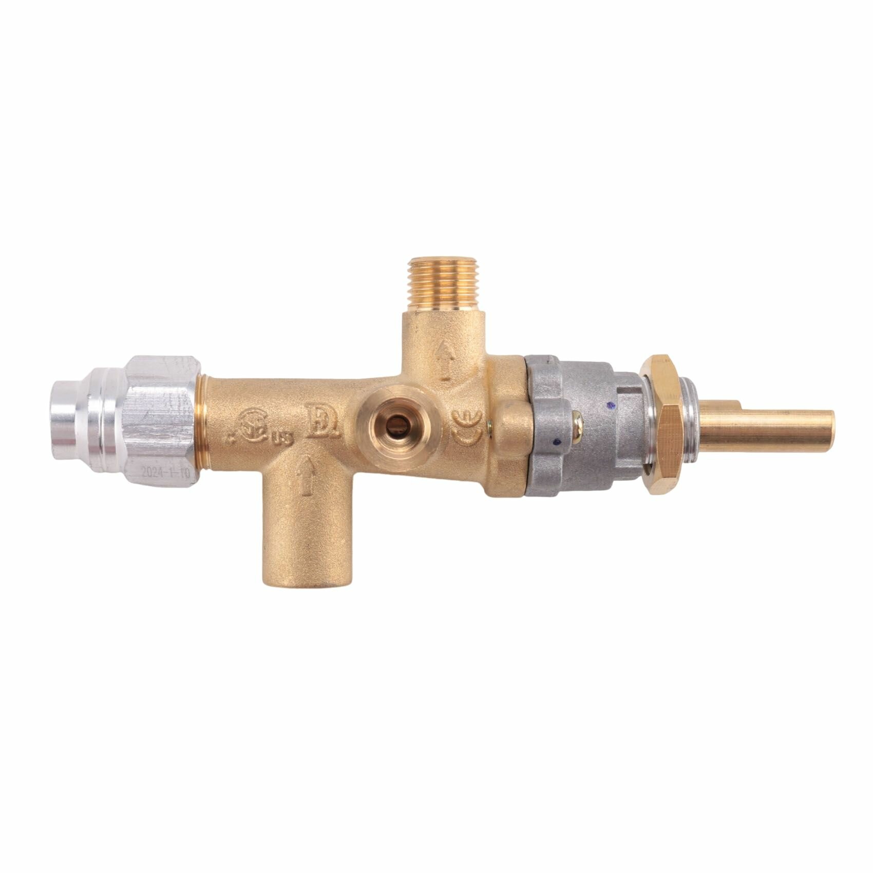 (A R Q K) Главный Регулирующий Клапан Латунного Обогревателя С Пилотным Портом, Пригодный Для Подключения Газовой Горелки Низкого Давления