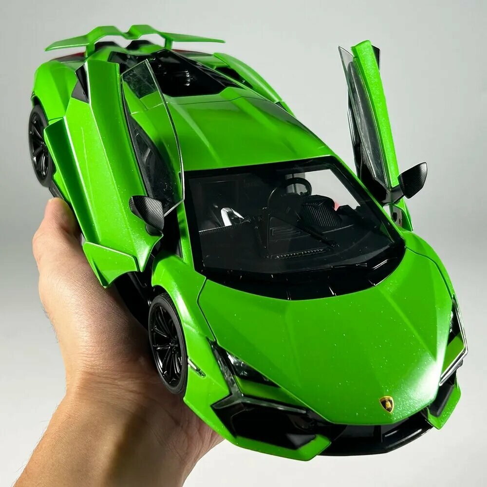 Модель автомобиля Ламборгини Ревуэльто, Модель из сплава,1:18 Lamborghini Revuelto Суперкар, Коллекционные предметы, Детские игрушки для автомобилей