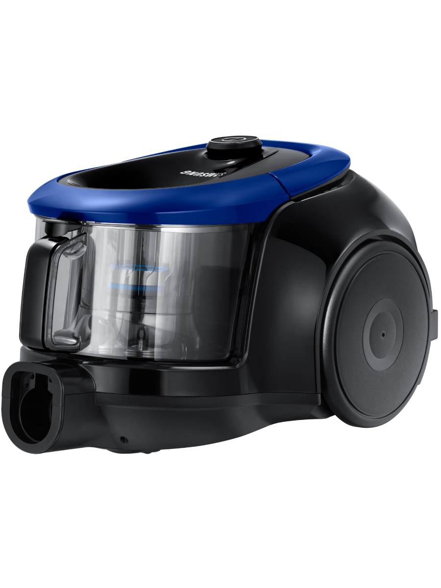 Пылесос Samsung VC 18M21A0SB, синий, с насадкой для пола и ковра, 1800Вт, 380Вт