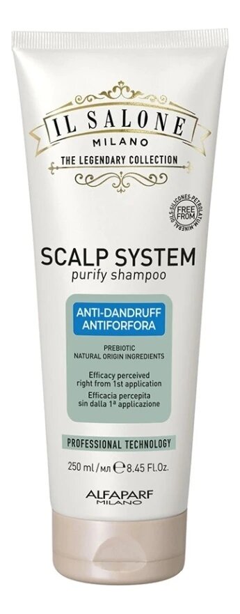 Il Salone Milano Шампунь для волос против перхоти Scalp System Anti-Dandruff Shampoo 250мл