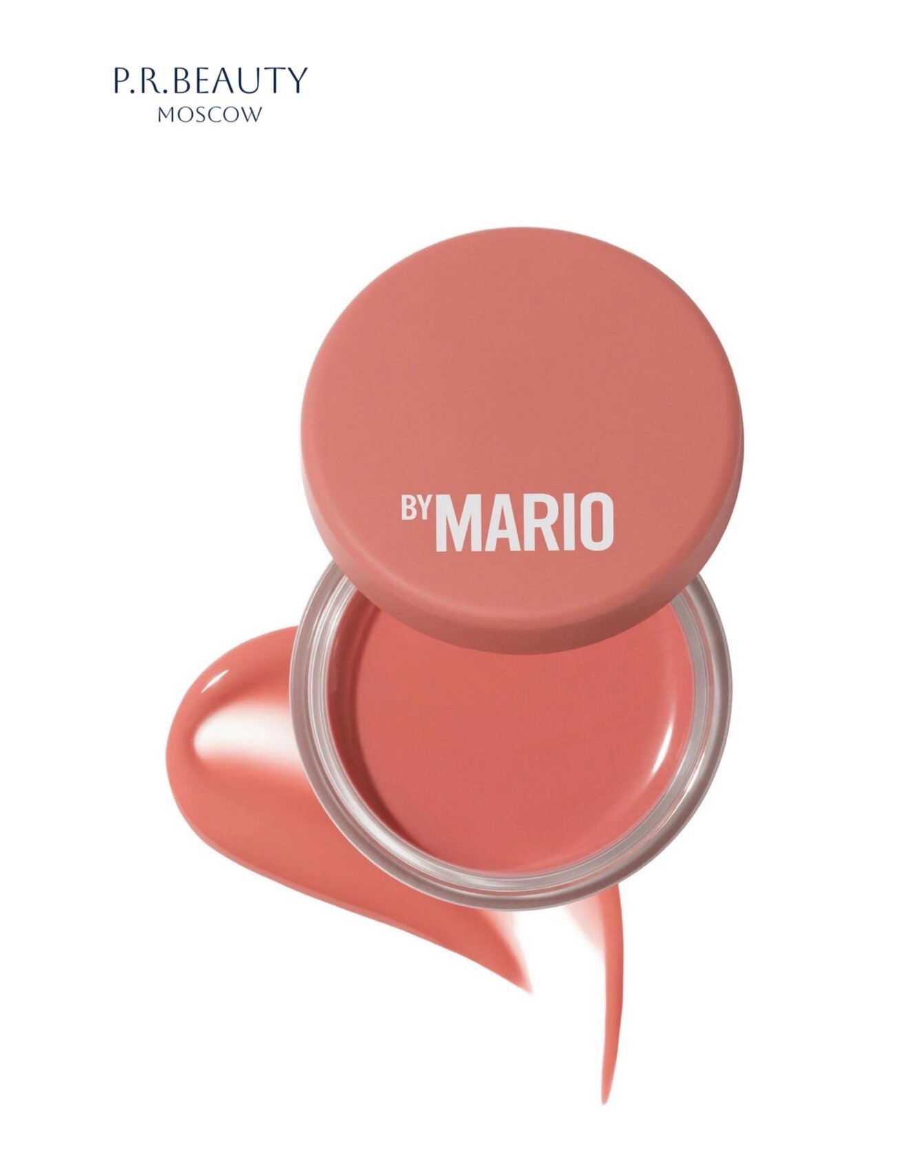 MAKEUP BY MARIO Jelly Jar Lip & Cheek Multi-Use Balm Тающий Бальзам Для Губ И Щек В Оттенке Pink Chai 5.5 мл