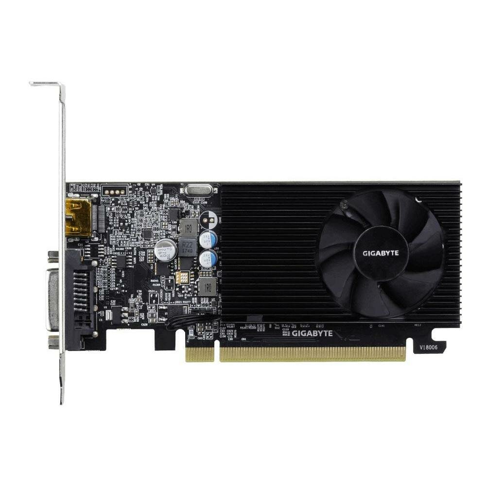 Видеокарта Gigabyte Nvidia GeForce GT 1030 GV-N1030D4-2GL 2048Mb 64bit DDR4 Ret