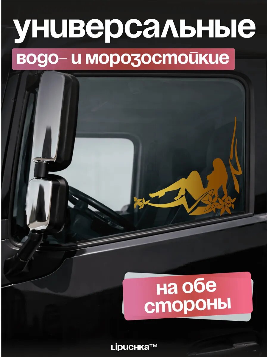 Наклейки на авто Девушка — фото 1