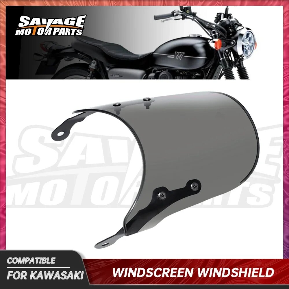 Ветрозащитный экран для KAWASAKI W800 Street W400 ZR250 ZR400 ZR550 ZR750